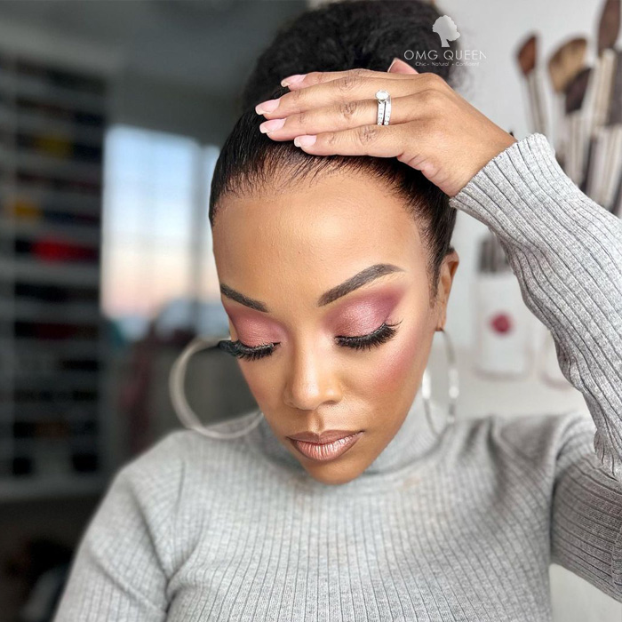 New Clean Hairline HD Lace Natural Curly Human Hair Wigs 6.5in Parting ...