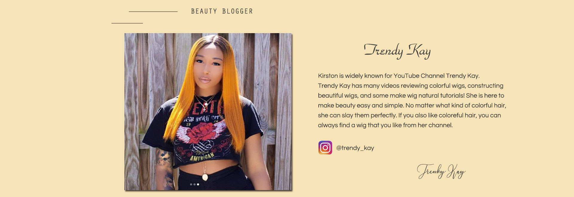 Beauty Youtubers Trendy Kay